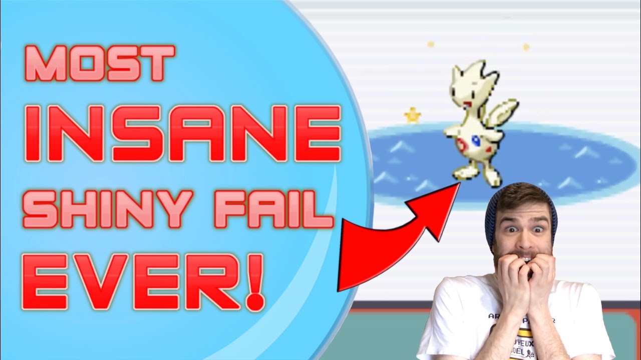 Most Insane Pokémon Shiny Fail Ever! - YouTube
