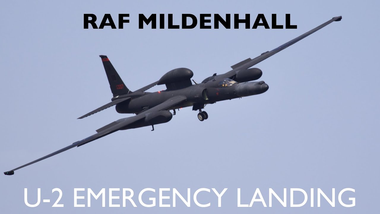U2 Emergency Landing | RAF Mildenhall - YouTube