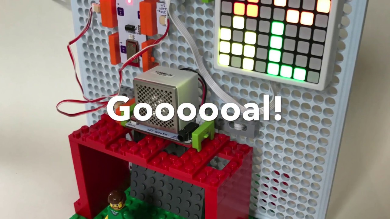 Goooooal! A littleBits Code Kit Remix - YouTube