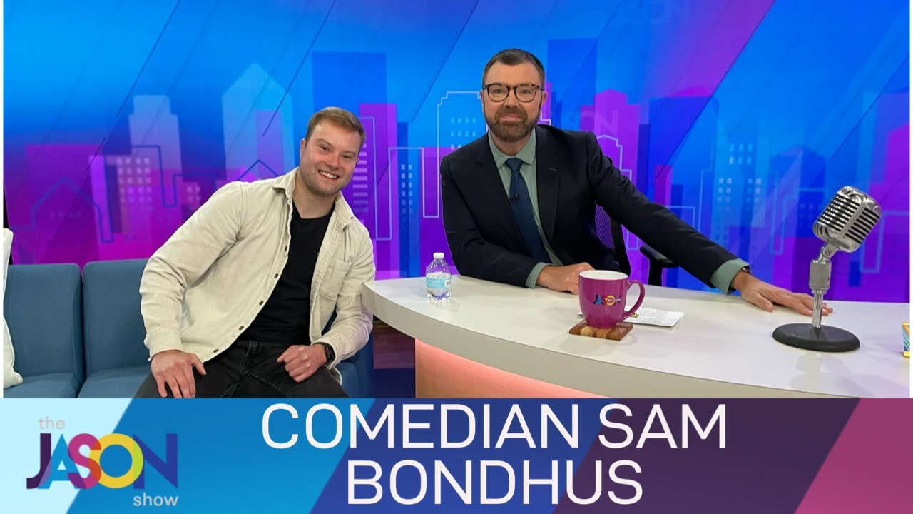 Deaf Standup Comedian Sam Bondhus talks about his path to the stage ...