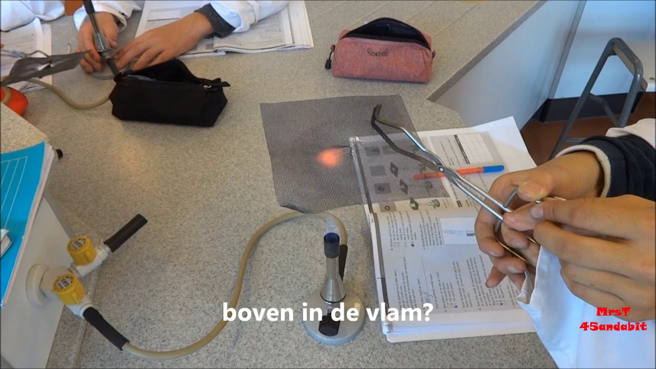 Bunsen - brander: Waar is een ruisende vlam het heetst? BiNaSk ...