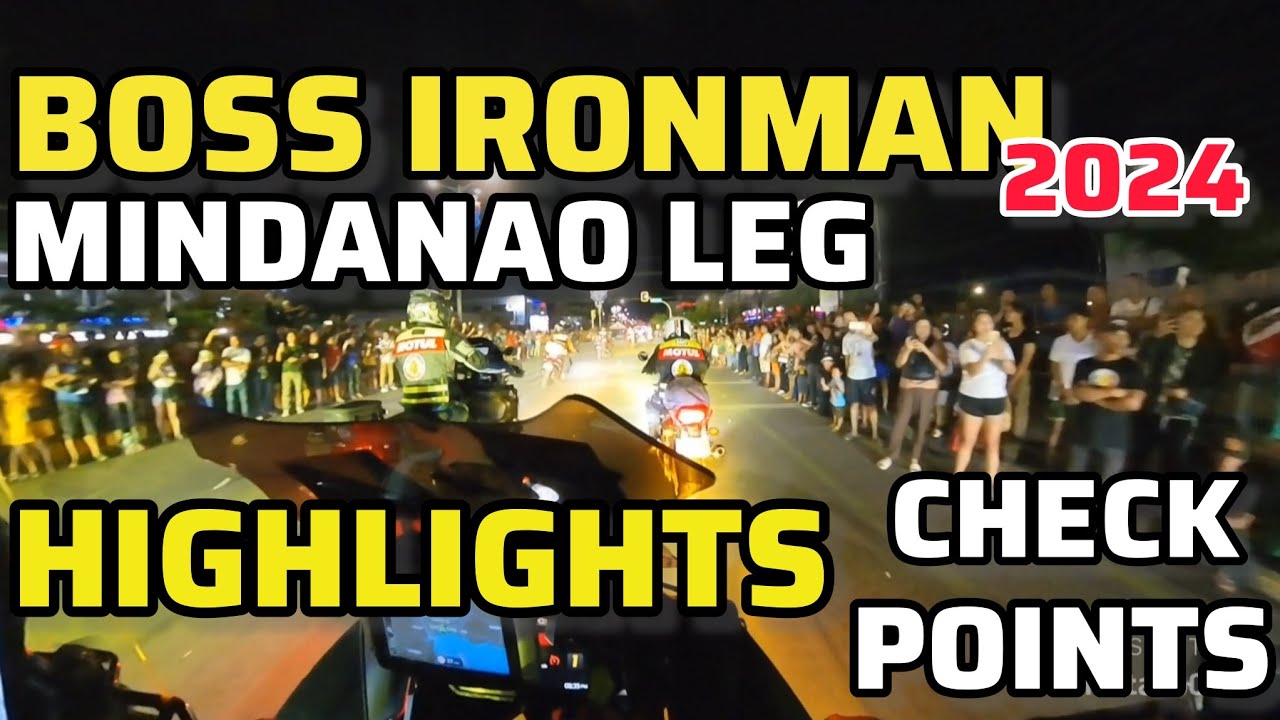 BOSS IRONMAN 2024 MINDANAO LEG HIGHTLIGHTS AND CHECKPOINTS - YouTube