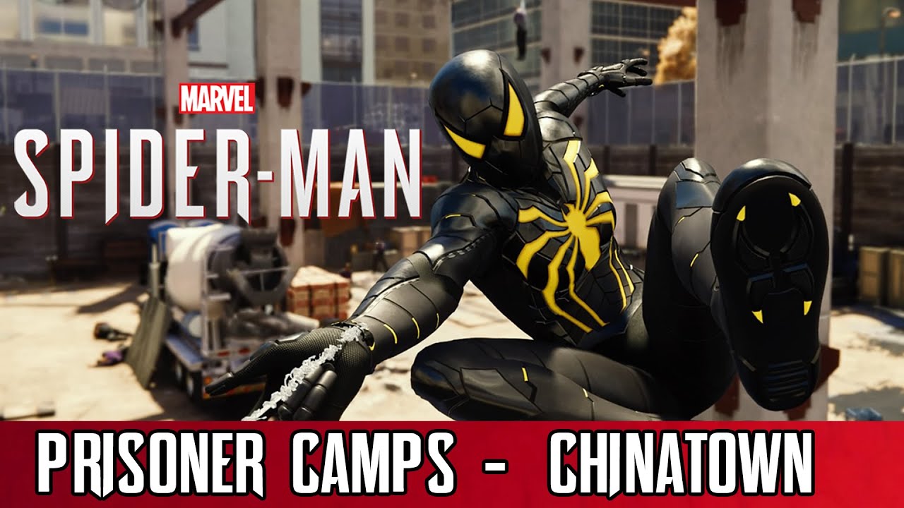 Marvel's Spider Man | Enemy Base - Prisoner Camps [Chinatown] - YouTube