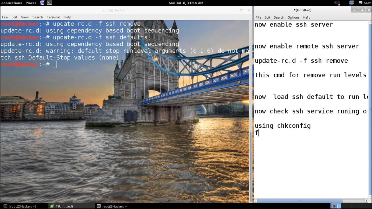 How to configure openSSH server in Kali Linux - YouTube