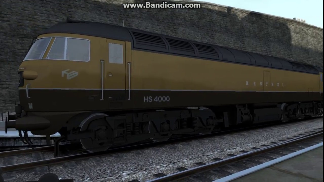 HS4000 Kestrel hauling 118 wagon 2011 tons out of Teignmouth? - YouTube