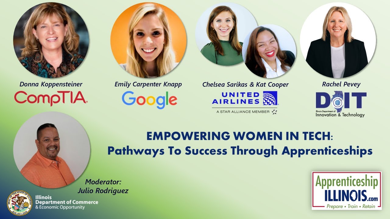 EMPOWERING WOMEN IN TECH: Pathways to Success Through Apprenticeships - YouTube