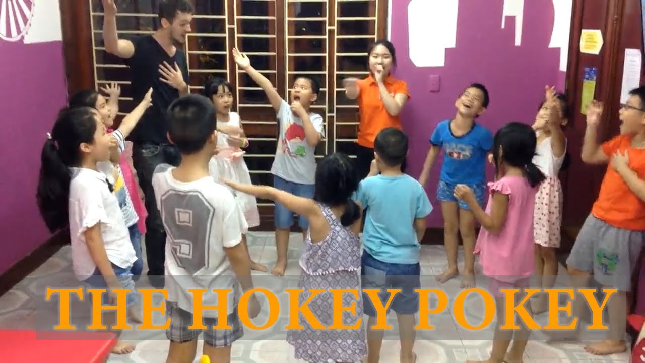The Hokey Pokey - Dancing With The Students (ver 2) - YouTube