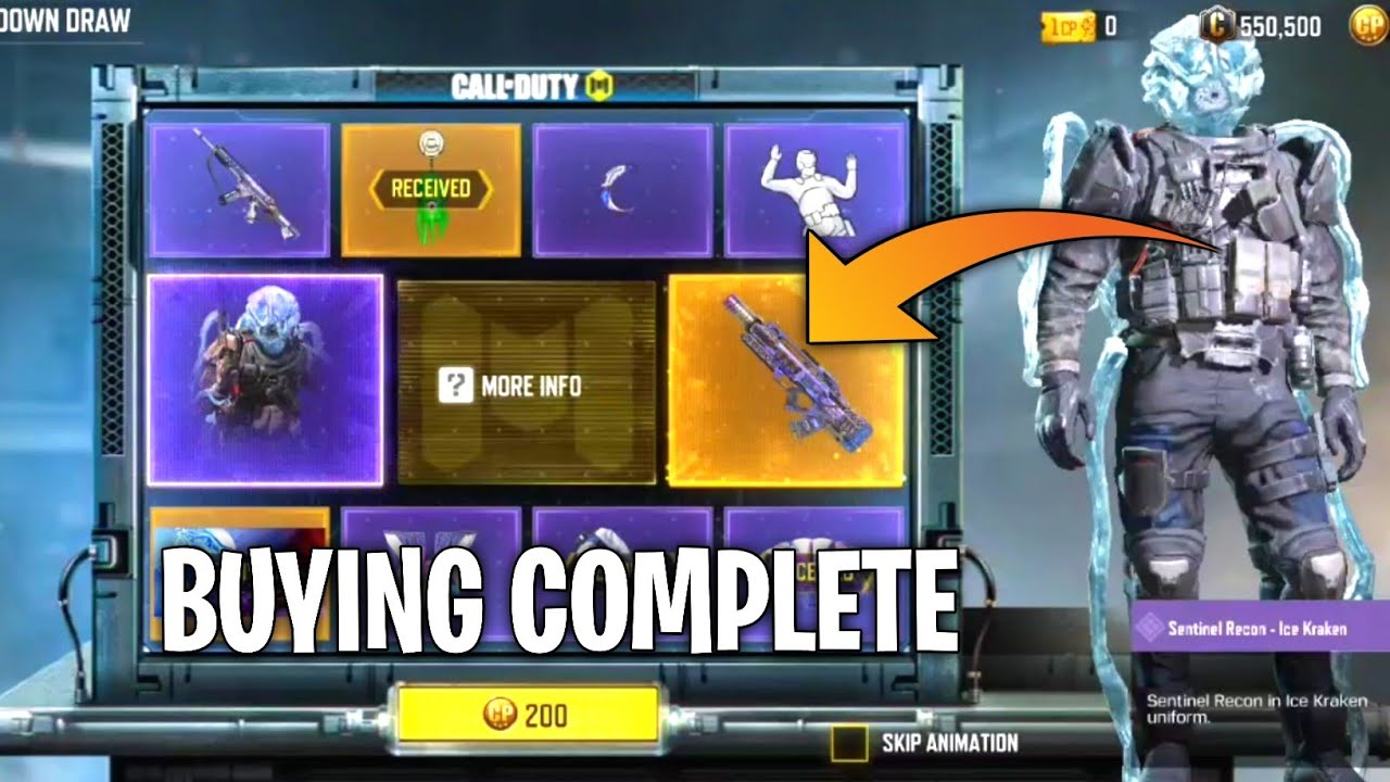 BUYING FULL COMPLETE COUNTDOWN DRAW LEGENDARY BK57 SPACE RACE CODM ...