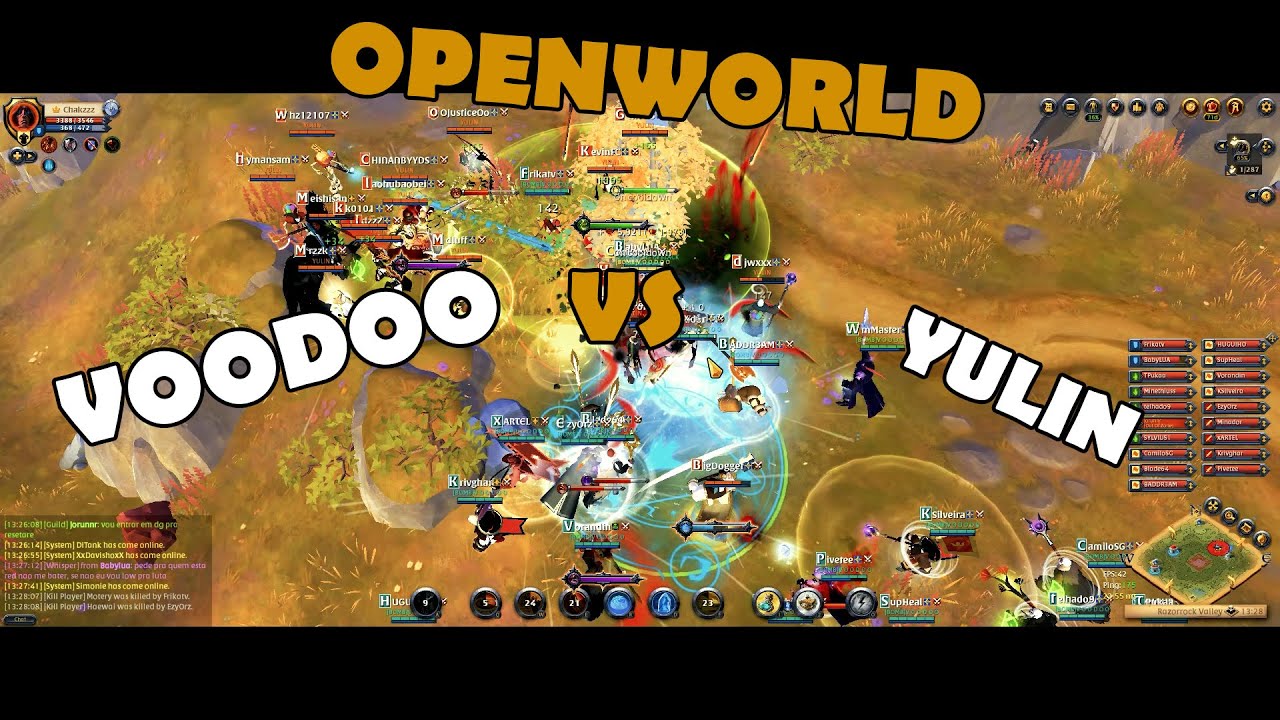 Albion Online | VOODOO vs YULIN | Albion ZVZ | Caller | POV | Tank - YouTube