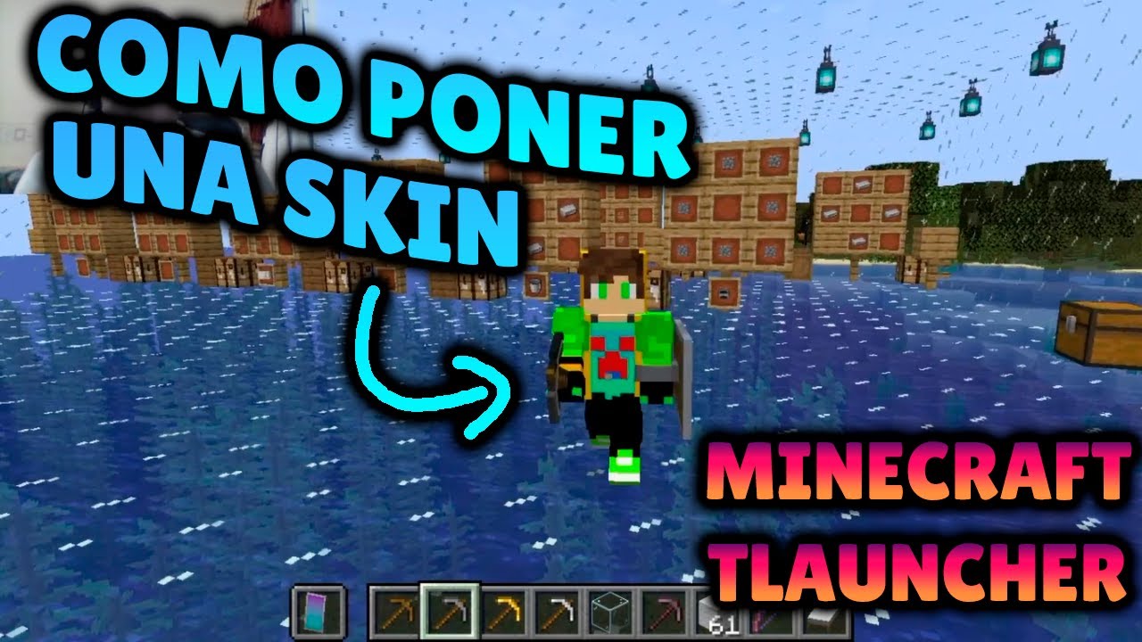 Como Poner Skin En Minecraft Tlauncher 1 16 5 - Dibujos Cute Para Imprimir