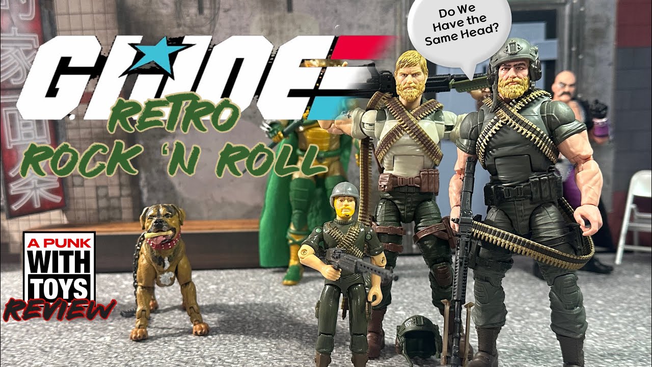 GI Joe Classified Retro Rock ‘N Roll Review - YouTube