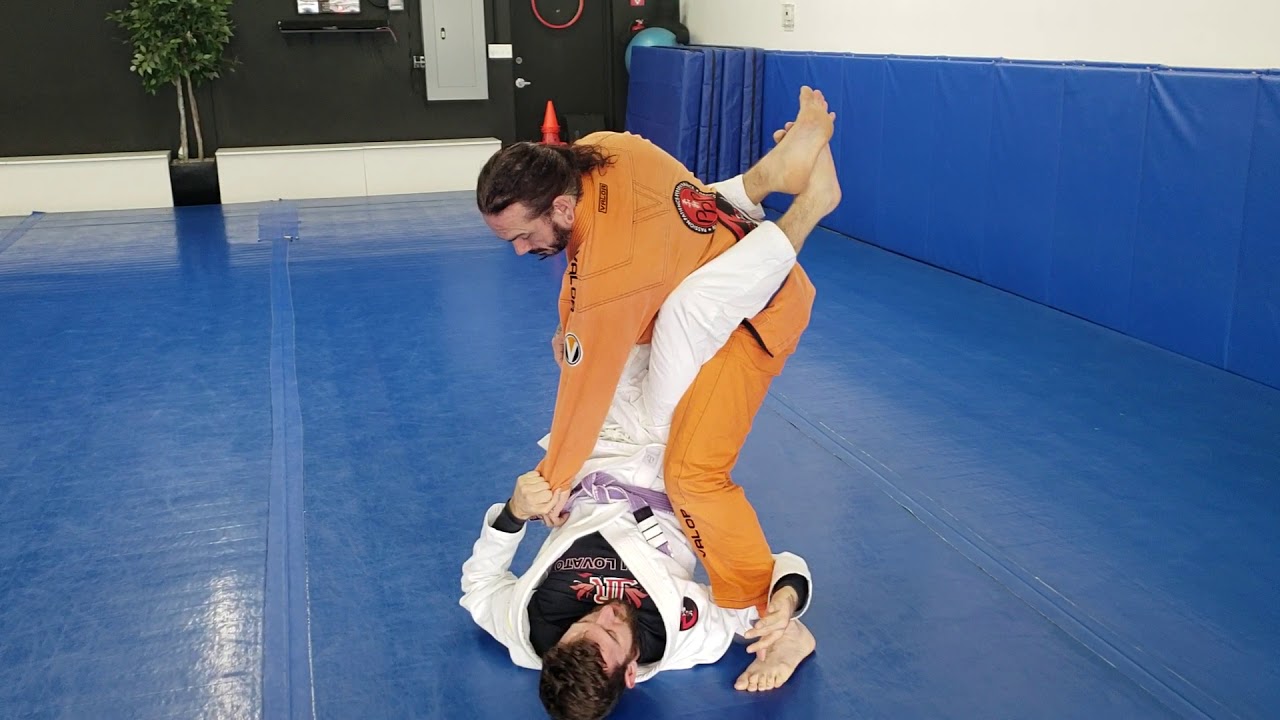 Underhook Sweep From Closed Guard - YouTube