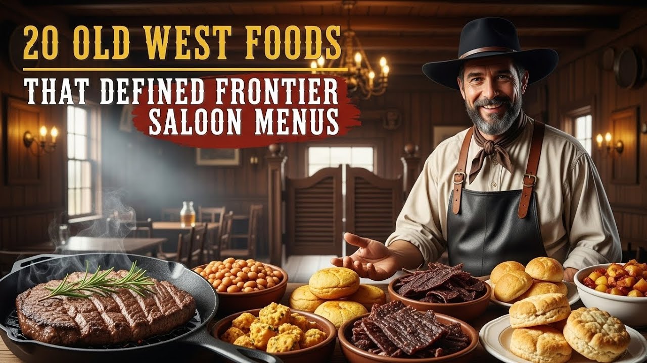 20 Old West Foods That Defined Frontier Saloon Menus - YouTube