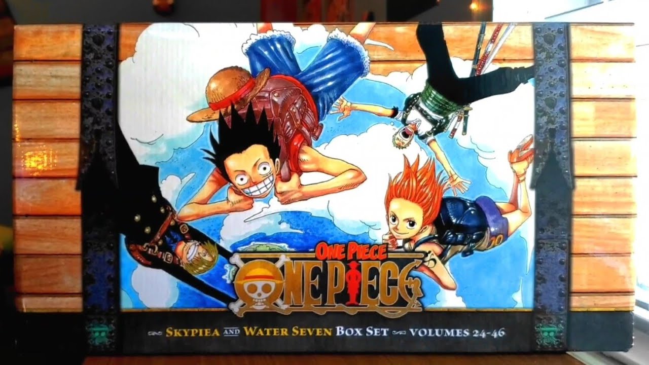 One Piece: Box Set 2 ~ Skypiea to Water Seven (vol. 24-46) Unboxing ...