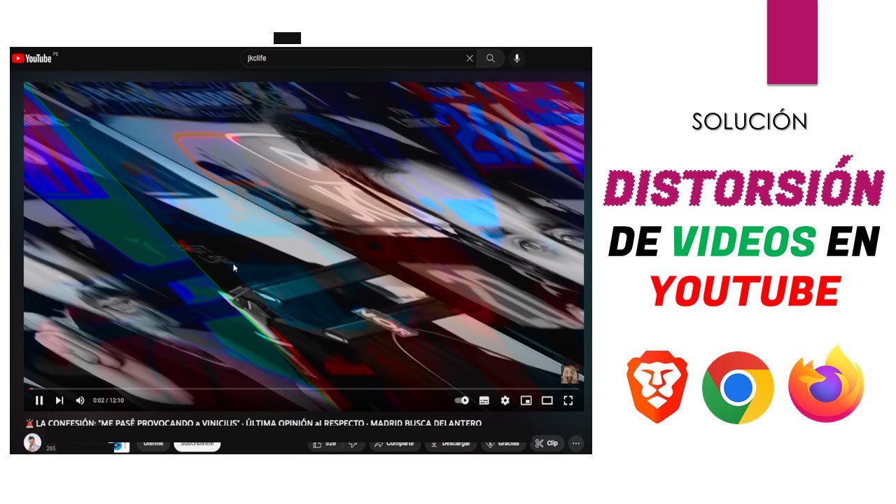Solución a DISTORSIÓN DE VIDEO en YouTube - YouTube
