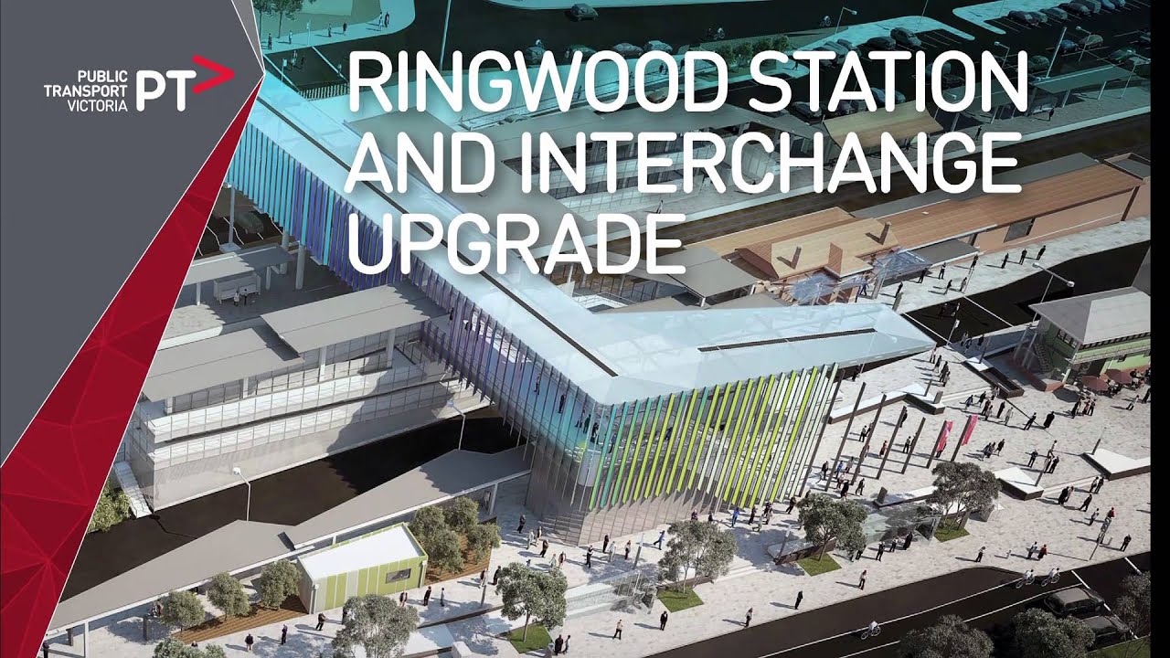 Ringwood Station Upgrade - Start of Works - YouTube