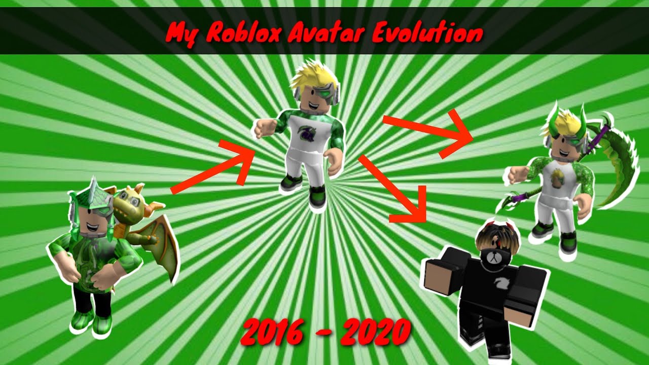 My Roblox Avatar Evolution (2016 - 2020) - YouTube