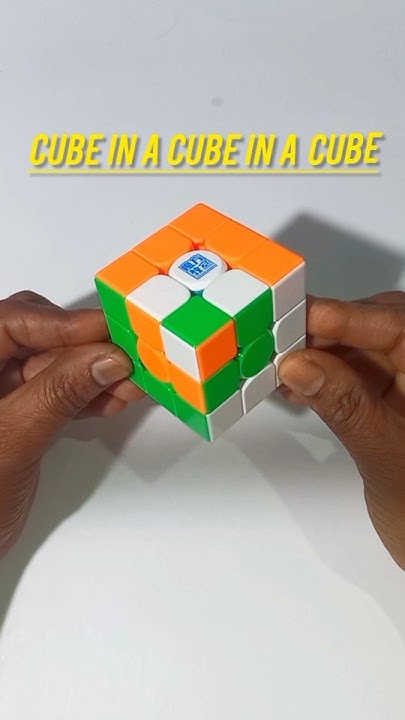 How to make cube pattern on Rubik's Cube #cubing #rubikscube #shorts - YouTube