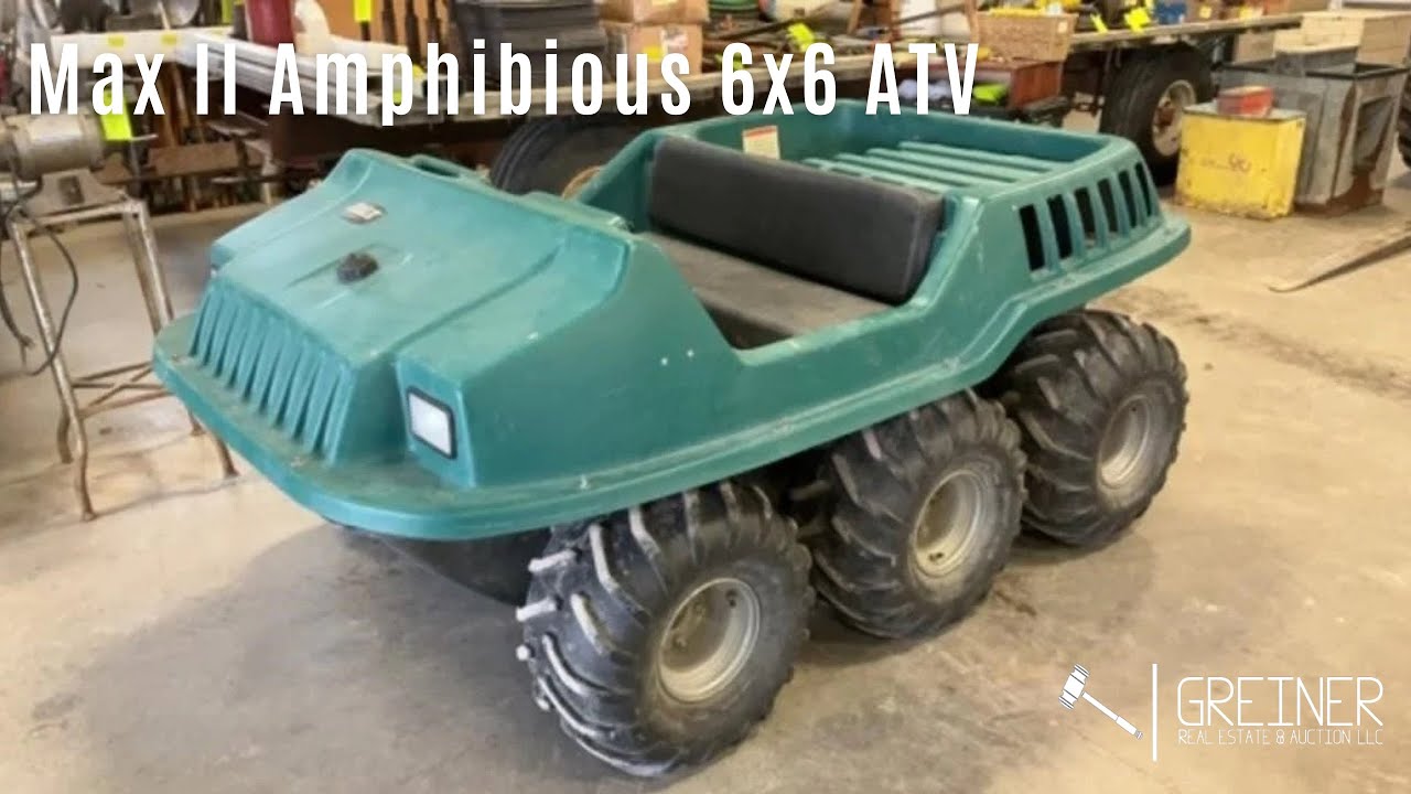 Max II Amphibious 6x6 ATV -Selling at our Spring 2023 Online-Only ...