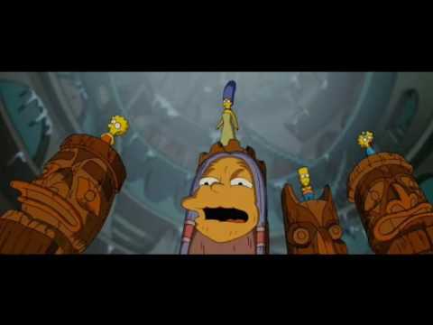 Los Simpson La Pelicula - Ritual de Homero - YouTube