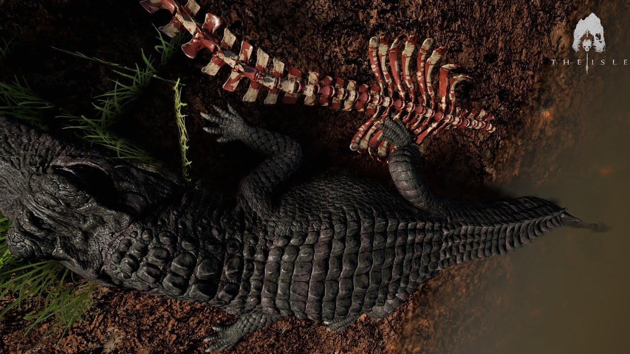 Skeleton hunter in Evrima The Isle - YouTube