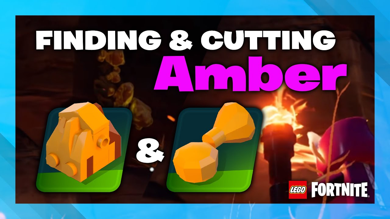 Where to Find Rough Amber & Cut Amber in LEGO Fortnite | Everything You ...