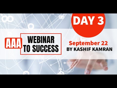 Day 3- AAA WTS September 2022 exams by Kashif Kamran