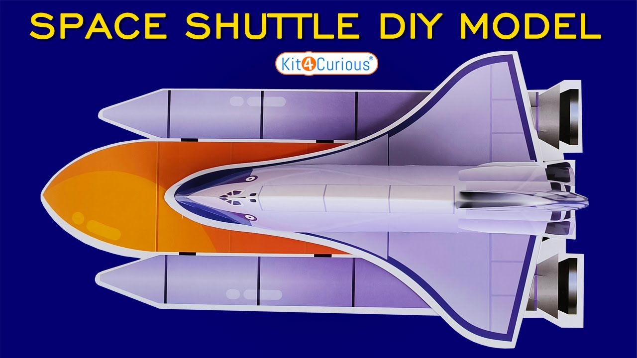 Space Ship - DIY Model - Kit4Curious Tutorial - YouTube
