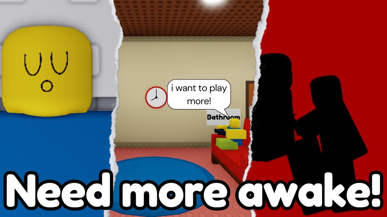 Roblox but I need more awake! - YouTube