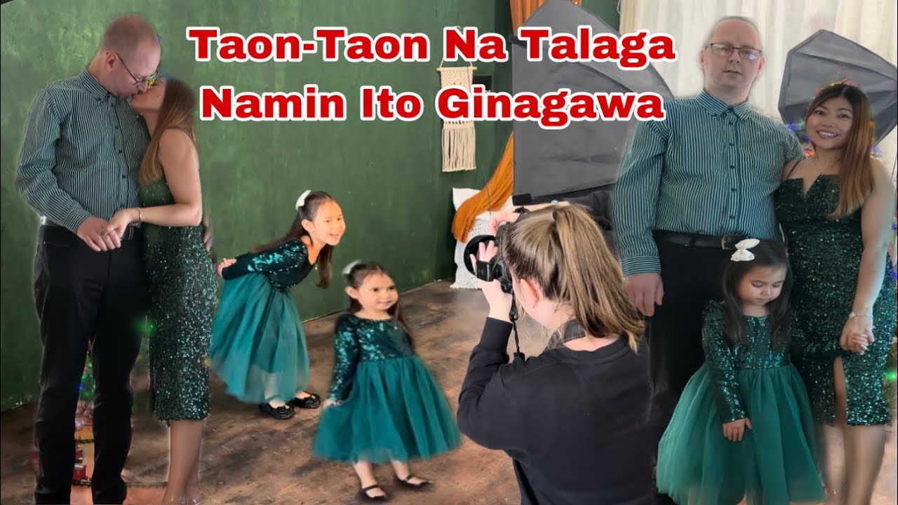 NAG PA PHOTOSHOOTS ANG PAMILYA TAON-TAON NA TALAGA NAMIN ITO GINAGAWA ...
