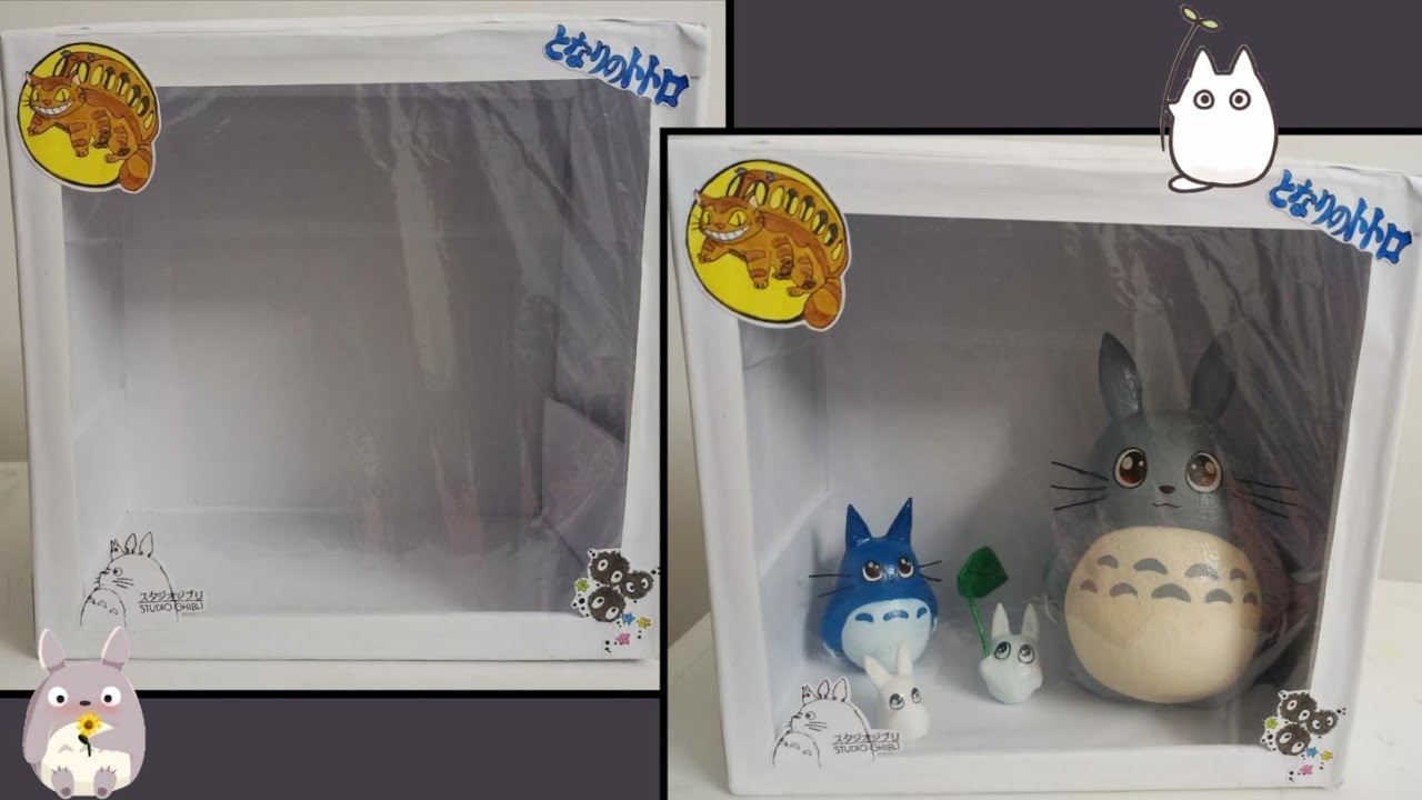 DIY wonderful transparent box | step by step | Cardboard box craft ...