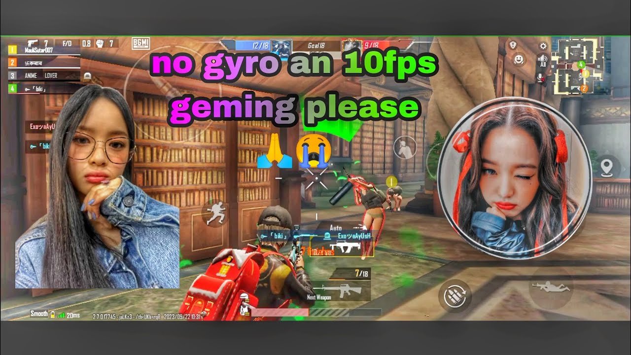 no gyro an 10fps geming please support 🙏😭 - YouTube