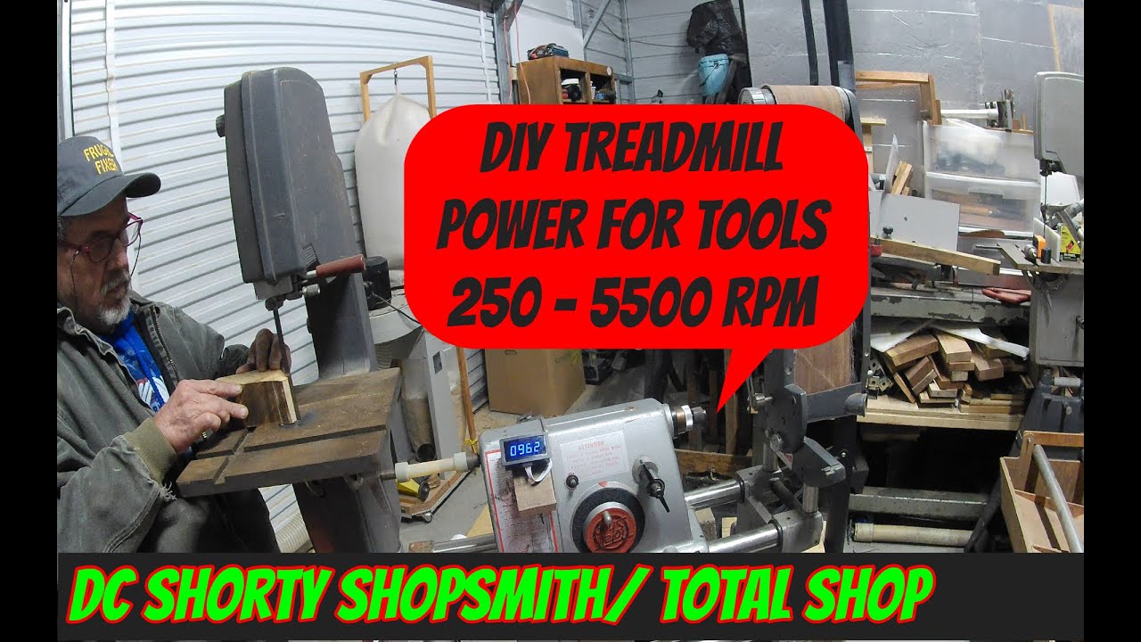 DC Motor in a Shopsmith/ Total Shop finished and buttoned up and ...