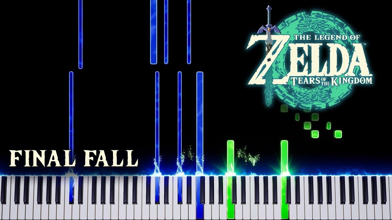 Final Fall - The Legend of Zelda: Tears of the Kingdom (Piano Tutorial ...