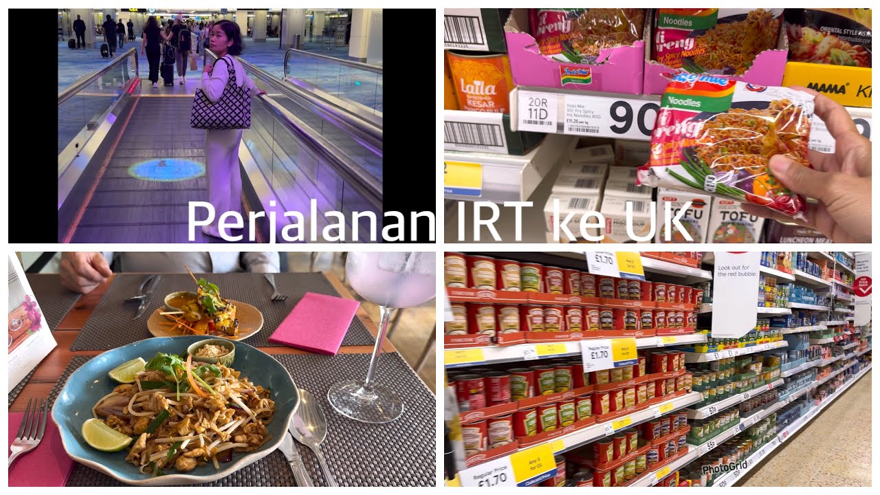 DAILY VLOG || KEGIATAN PERJALANANKU KE UK, SAMPAI SANA LANGSUNG JALAN2 ...