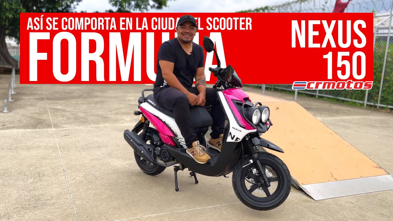 De PASEO con el SCOOTER FORMULA NEXUS 150 - YouTube