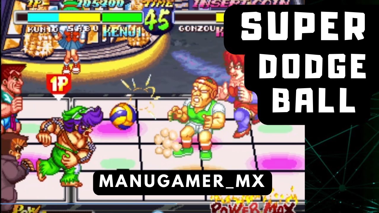 SUPER DODGE BALL (1996) (ARCADE) - YouTube