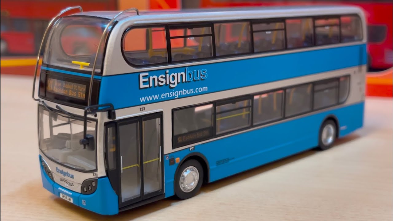 Northcord Model Company 1:76 Scale Ensignbus Enviro400 Model Bus Review ...