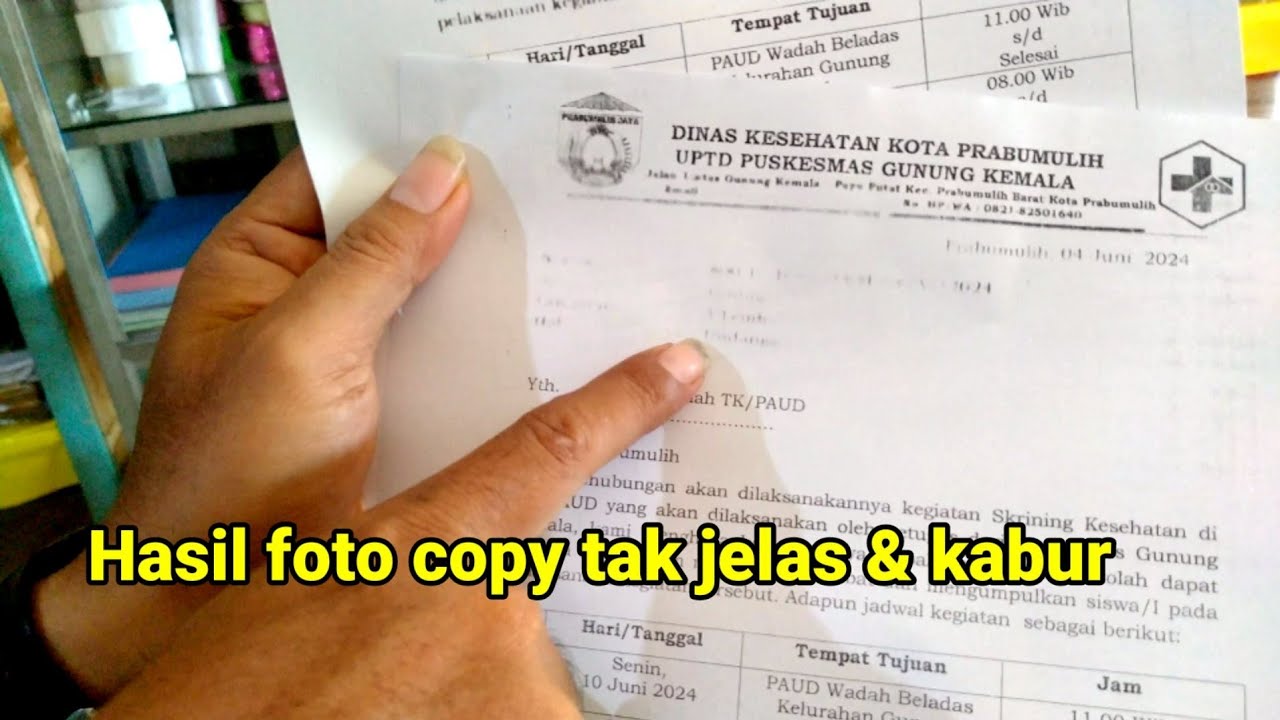 Tips dan trik💯...Drum lembab,kualitas toner kurang bagus..hasil foto ...