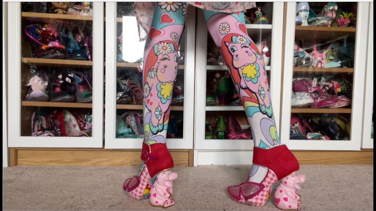 Irregular Choice Hilda Hippo Tights - YouTube