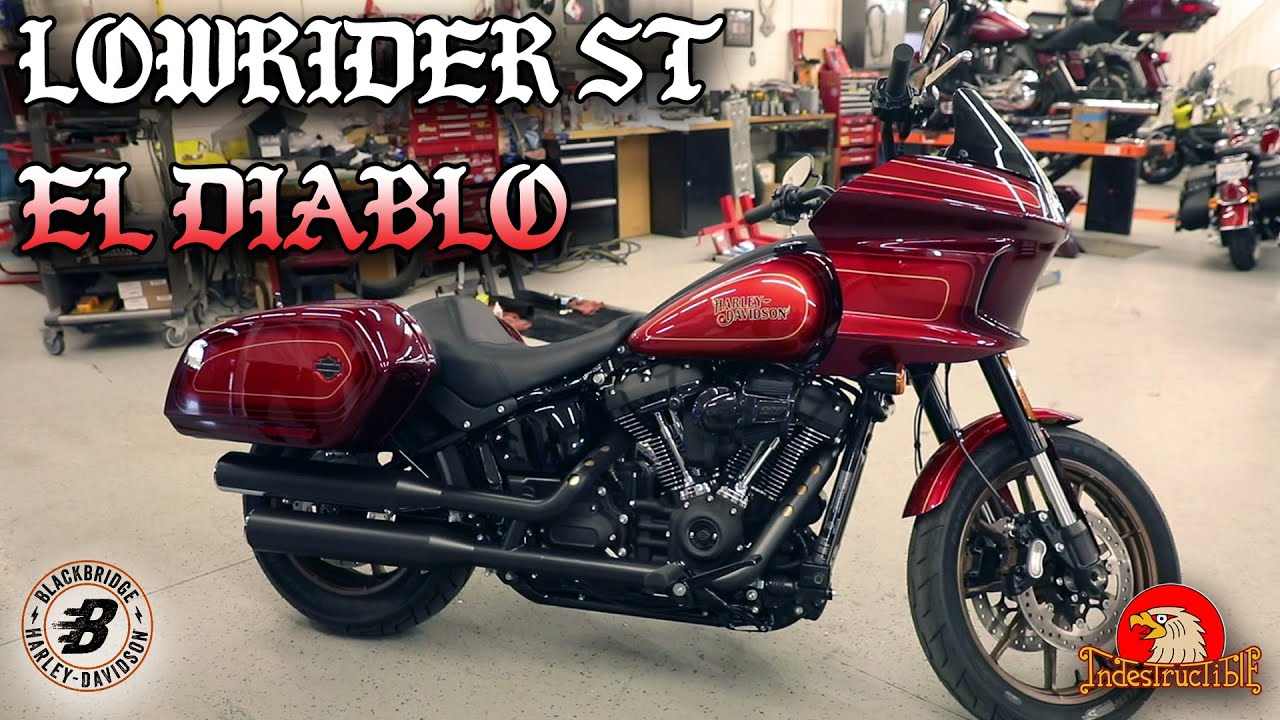 LOW RIDER ST EL DIABLO | Blackbridge Harley Davidson - YouTube
