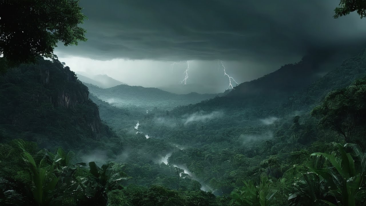 The gentle sound of raindrops makes it easy to sleep | Rain Sounds for ...