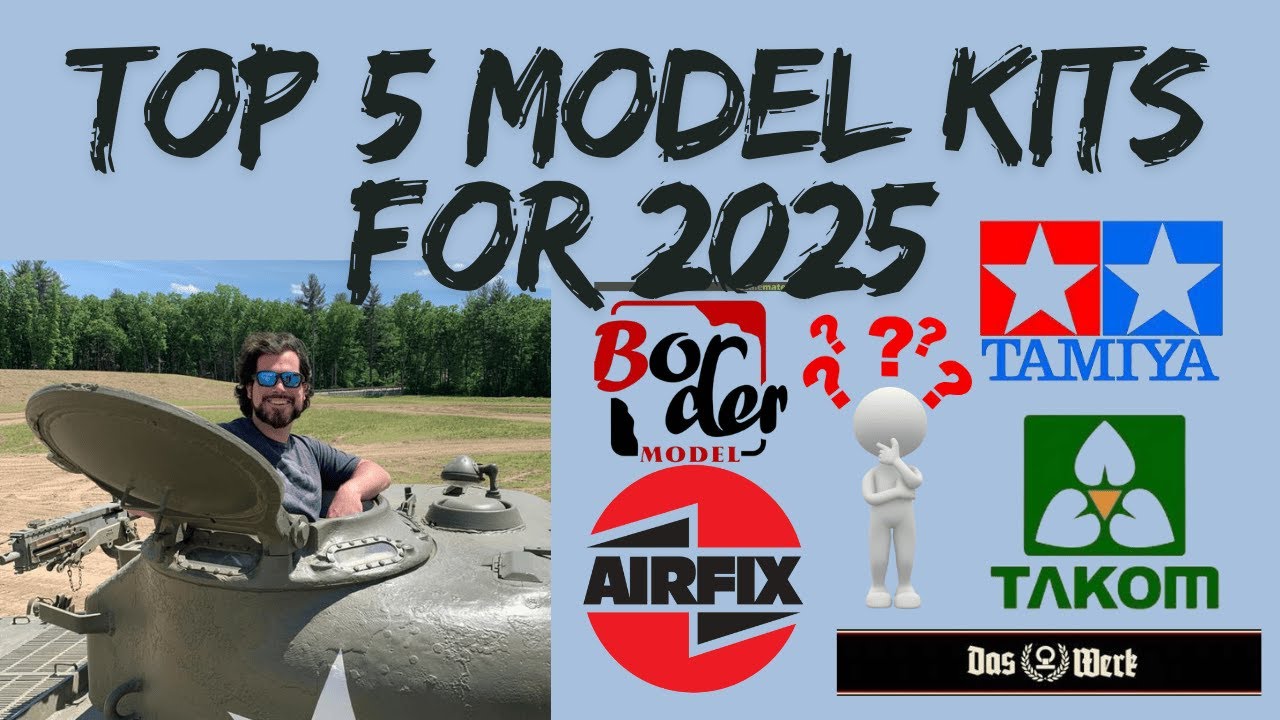 My Top 5 Scale Model Kits for 2025 - Sneak Peak Into The Stash! #tamiya ...