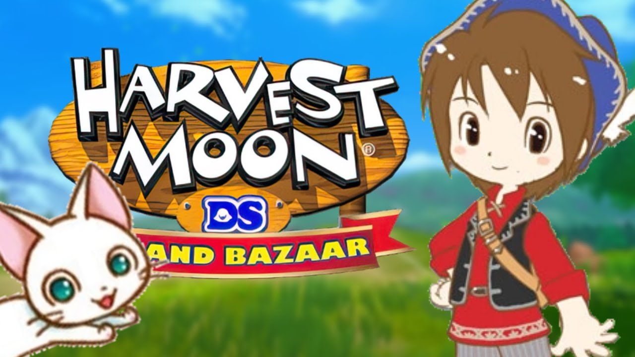 Finally! New fields & first pets in Harvest Moon Grand Bazaar! - YouTube