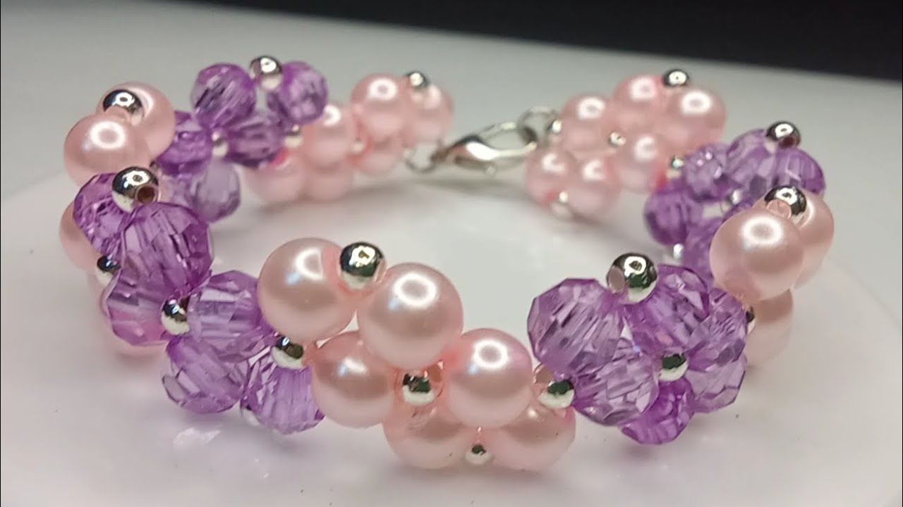 easy beading for beginners/how to make diy beading jewelry/bracellet 23 ...