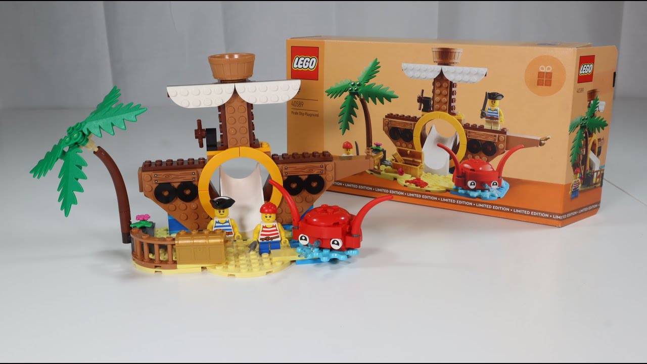 Lego GWP 40589 Pirate Ship Playground / Speed Build - YouTube