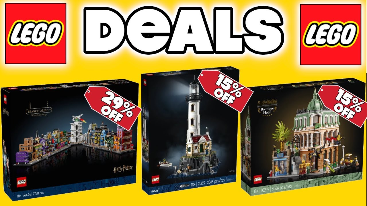 LEGO DEALS 3RD APRIL - JOHN LEWIS - AMAZON - VERY - ZAVVI & MORE - YouTube