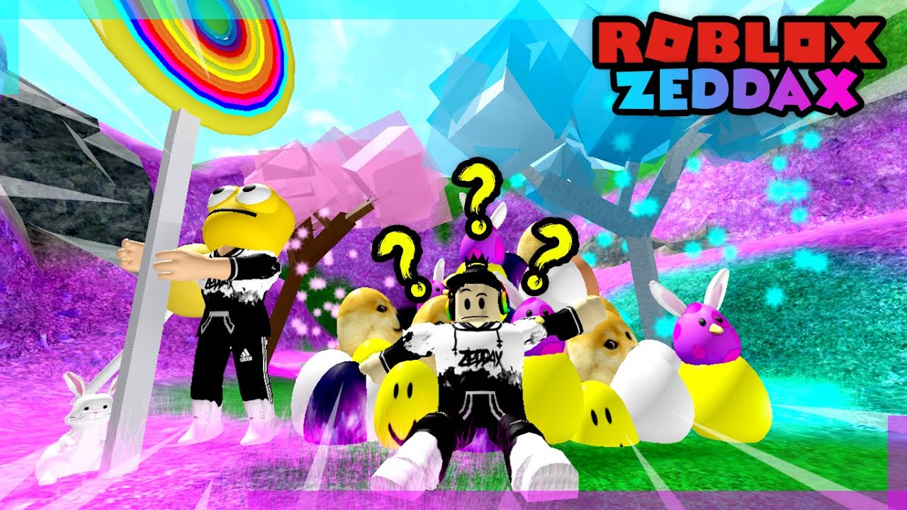 MASUK DI DUNIA TELUR ROBLOX!! dunia yang aneh.. - Roblox Zeddax - YouTube