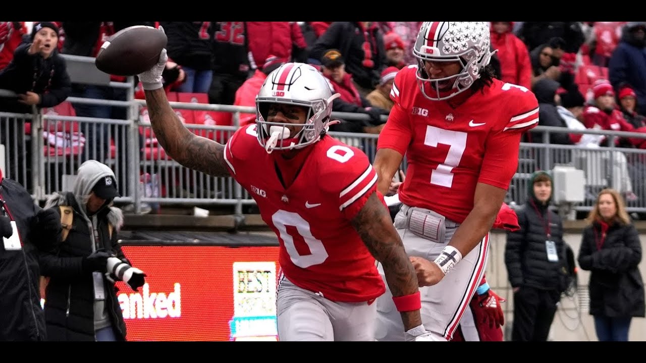 Ohio State's Kamryn Babb and CJ Stroud on special moment vs. Indiana ...