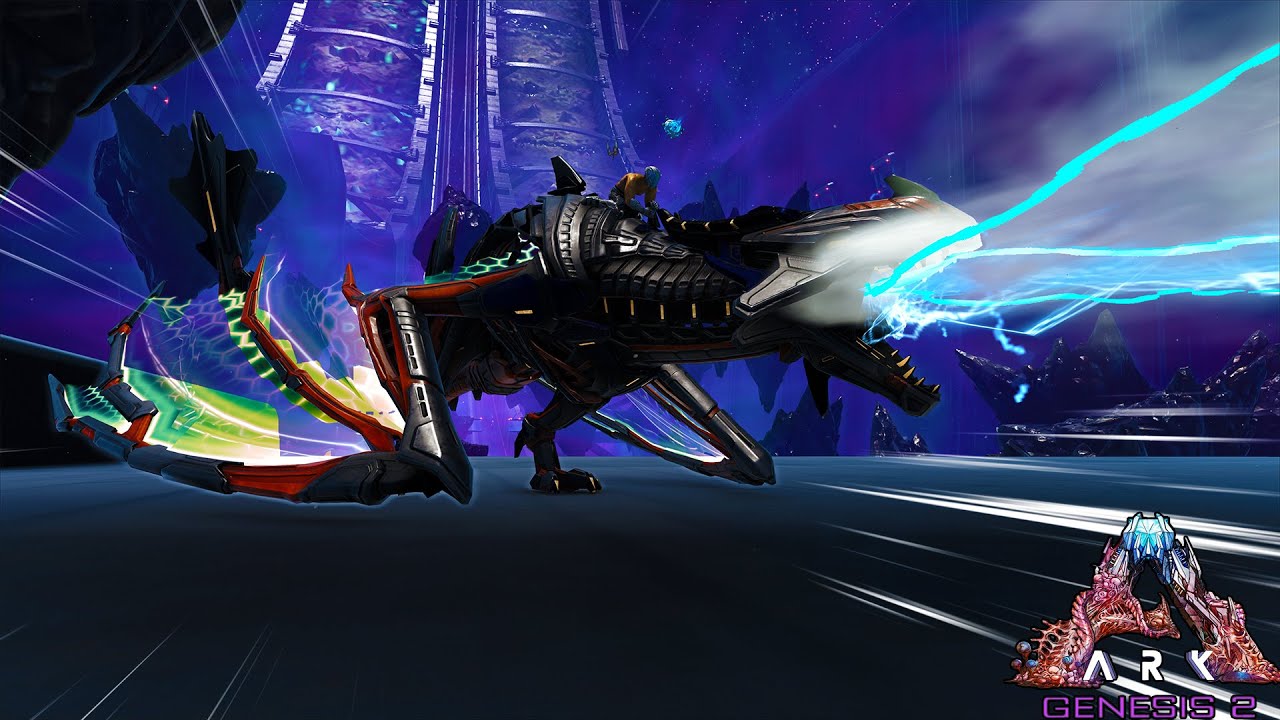 DE NIEUWE VOID WYRM TEMMEN! | ARK GENESIS 2 MODS - YouTube